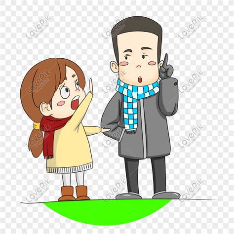 Lovepik611495472 גרפיקהתמונה חינם אבא ילדה ציור היתולי ציור איור