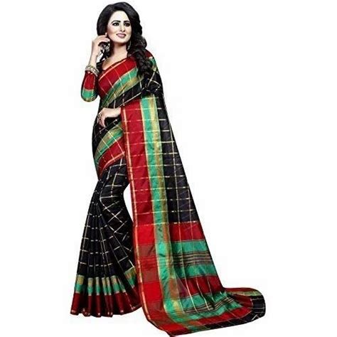 Cotton Silk Fancy Saree Length 63 M At ₹ 250piece In Surat Id
