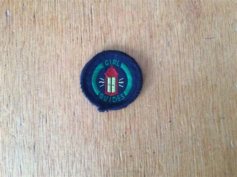 Vintage Girl Guide Badges Guide Badges Emergency Helper Marked Girl