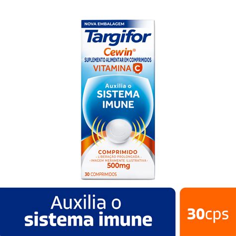 Taror Cewin 500mg Sabor Laranja 30 Comprimidos Extrafarma