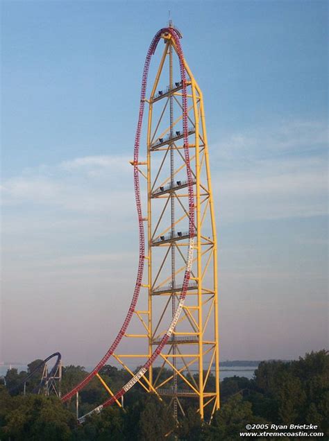 Top Thrill Dragster Speed Rollercoaster Cedar Point Usa Roller
