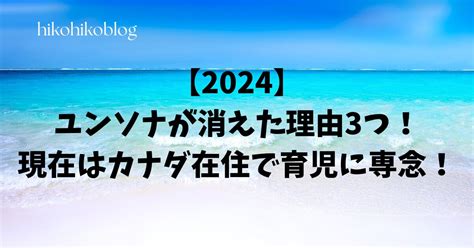 【2024】ユンソナが消えた理由3つ！現在はカナダ在住で育児に専念！ Hikohikoblog