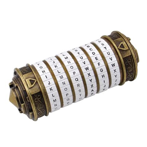 Davinci Code Cryptex Password Lock Iq Brain Puzzle Romantic Funny T