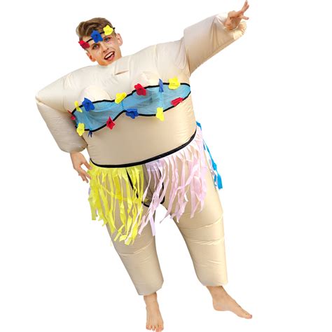 Fancy Dress Pink Ballerina Dancer Inflatable Costume For Adults One Si