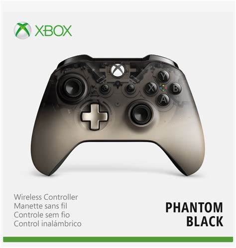 Microsoft Xbox One Wireless Phantom Black Controller Phantom Black Xbox Controller Free