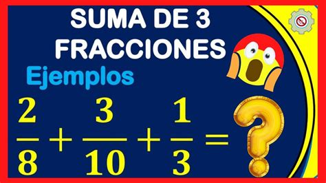 Suma De Tres Fracciones Con Diferente Denominador Ejemplos Resueltos