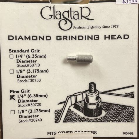 Grinding Bit Adapter By Glastar Glass House Store