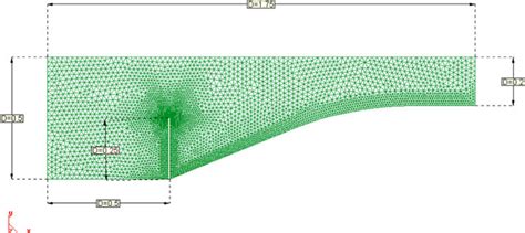 Restrictor Flap Mesh Of 7928 Elements Download Scientific Diagram