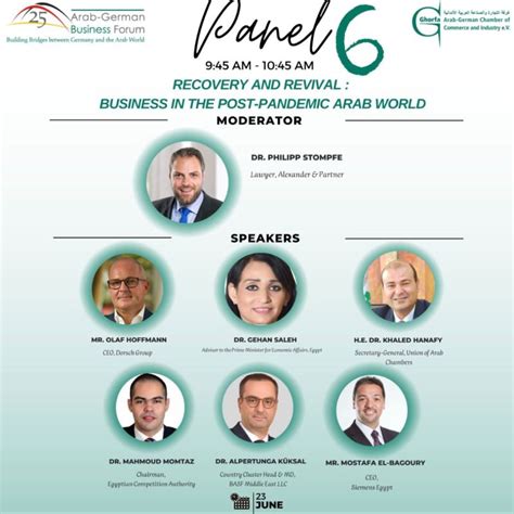 Dr Philipp Stompfe Ll M On Linkedin Business Arabworld Commerce Future Egypt