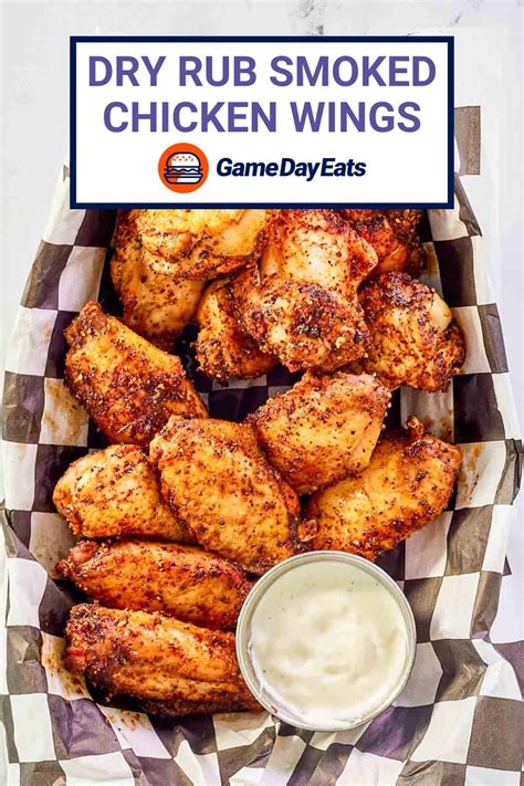 Smoked Dry Rub Chicken Wings Game Day Mvp Recipe