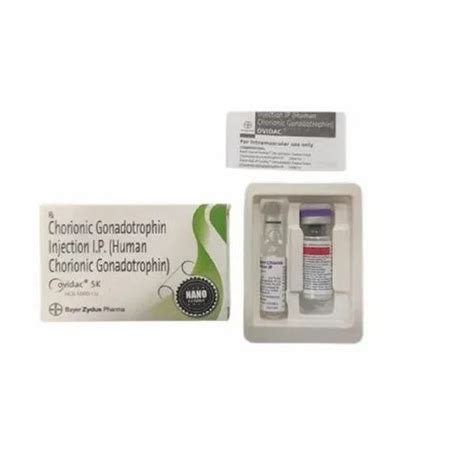 5000 Iu Chorionic Gonadotropin Injection Ip Packaging Type Box Packaging Size 1 Ml At ₹ 1200