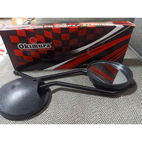 Tmx155 Round Side Mirror Set Okimura Shopee Philippines
