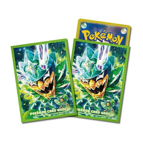 【楽天市場】【2種セット】 【おまけ付き】ポケモンカードゲーム デッキシールド デッキケース プレミアム・グロス テラスタルオーガポン みどり