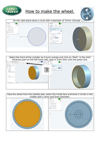 Onshape How To Draw A Land Rover Full Scheme 3d Print Teaching Resources