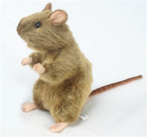 Soft Toy Rodent Rat By Hansa 22cm 2795 Lincrafts