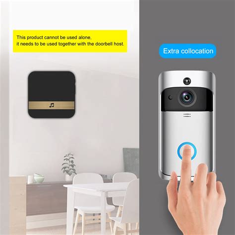 Kuorak Ding Dong Doorbell Smart Wireless Wifi Video Doorbell Receiver
