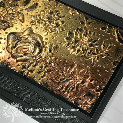 Embossing Folder Techniques Melissa S Crafting Treehouse Embossing