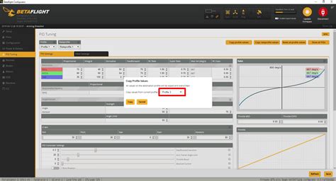 Cant Copy Profile To Slot 3 In Configurator · Issue 1370 · Betaflight