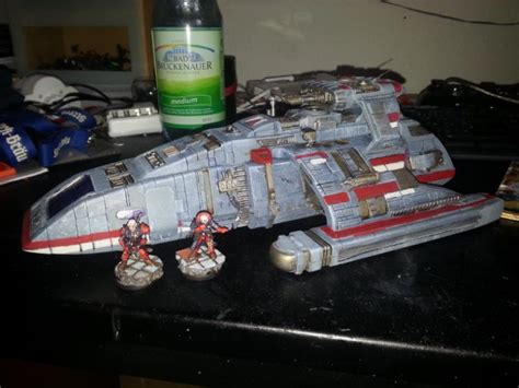 Flyer Gunship Runabout Shuttle Star Trek Storm Raven Gunship Pip