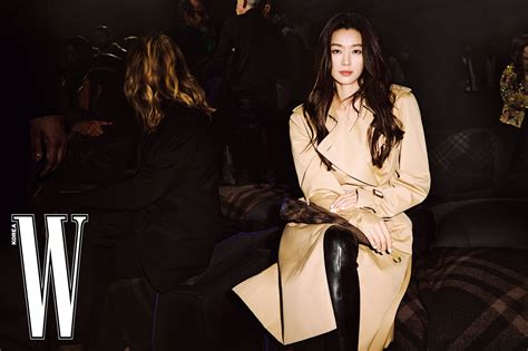 Jun Ji Hyun And Son Heung Min Steal The Show At Daniel Lees Burberry