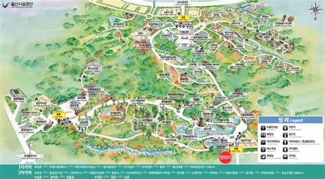 울산으로 떠나자 관광지도 명소 관광지 추천