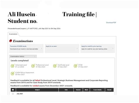 Ali Husein Bfp On Linkedin Aca Done Icaew Audit Pwc 12 Comments