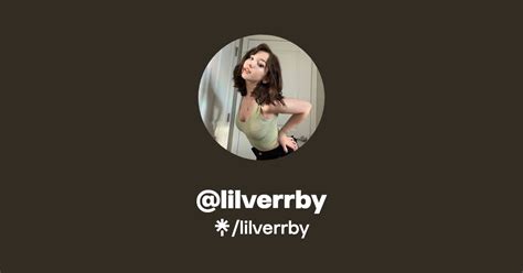 Lilverrby Find Lilverrby Onlyfans Linktree