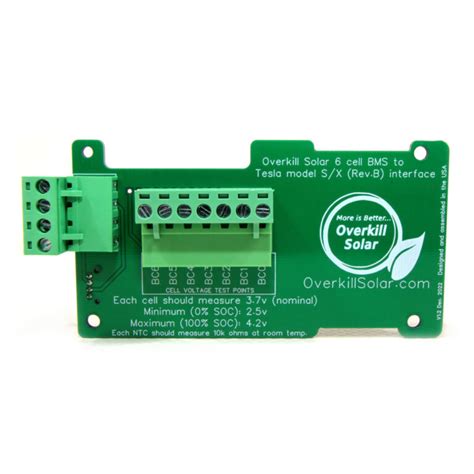 Tesla Universal Bms Interface Board Overkill Solar