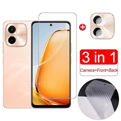 For Vivo Y28 4G Tempered Glass Full Coverage Screen Protector For Vivo