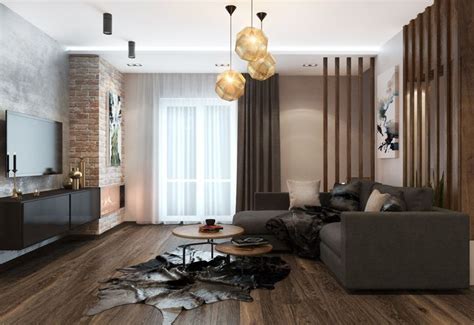 Стильно интересно с элементами эко стиля в современной интерпретации Сочетание дерева и камня