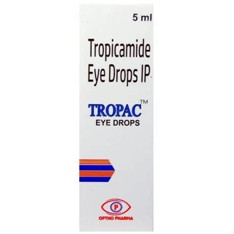 Tropac P Eye Drop At ₹ 695piece Tropicamide Drops In Nagpur Id