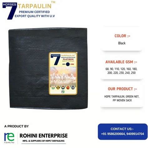 Polyethylene HDPE Plastic Hdpe Laminated Tarpaulin For Commercial Size X To X At Rs