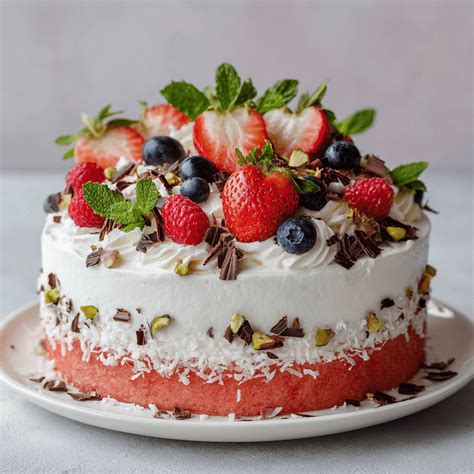 Watermelon Cake Recipe Ultimate No Bake Summer Delight
