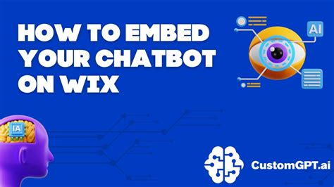 How To Embed Your ChatBot On Wix CustomGPT YouTube