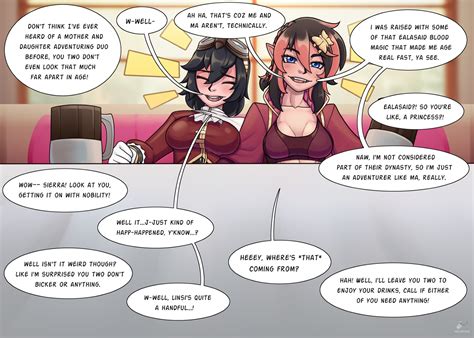 Rule 34 2girls Cleavage Dialogue English Text Female Futa Futanari