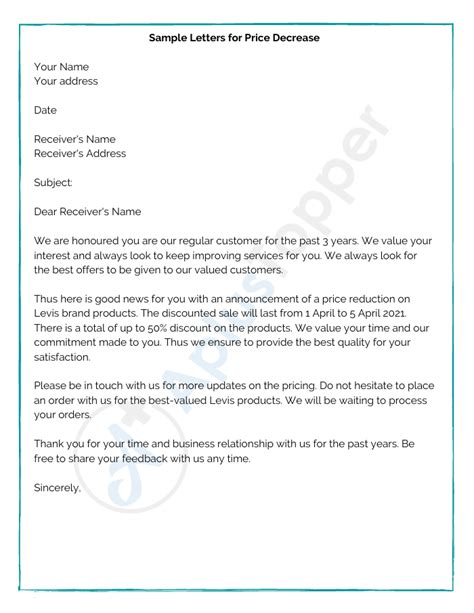 Sample Letter To Inform Customers Of Price Increase Hiphopfetr