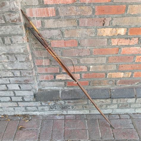 Antique Tribal Bow And Arrows Badgers Auctions