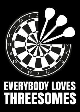 Darts Player Gift 180 Poster Picture Metal Print Paint By Petervanderwalk Displate