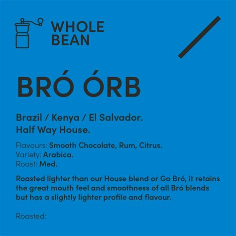 1kg Bro Orb Bró At Home