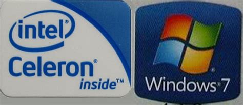 Se7enwonders Intel Celeron Inside Desktop Pc Case Sticker Free W 7