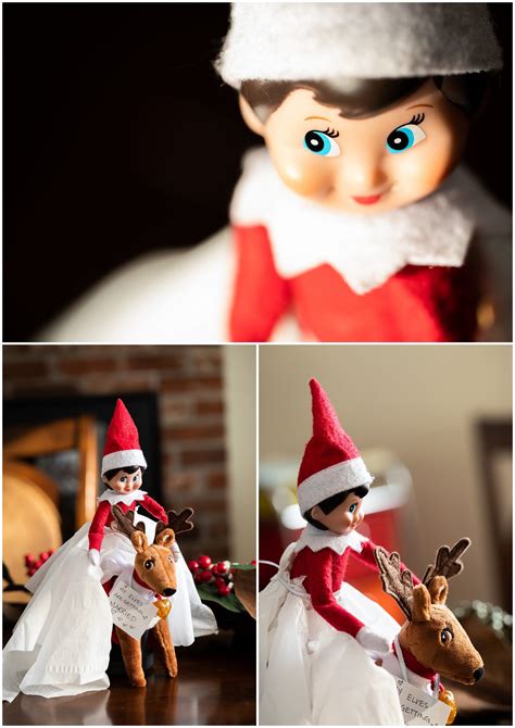 Dash Sparkle Married Elf On The Shelf Wedding Polar Square Designs