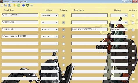 SAMP Keybinder New Version 2 2 GTA Sanandreas MODS