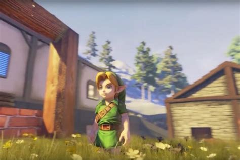 Zelda Ocarina Of Time Le Village Kokoriko Recréé Avec Lunreal Engine