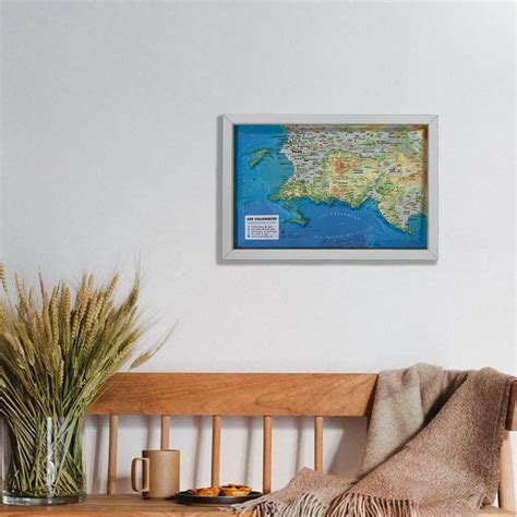 Relief Map Calanques Marseille Cassis La Ciotat 295 X 195 Cm 3d Map Cartovia