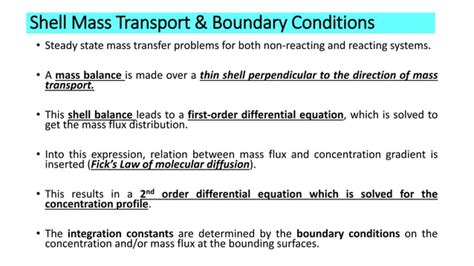 Mass Transport General Shell Balancepptx