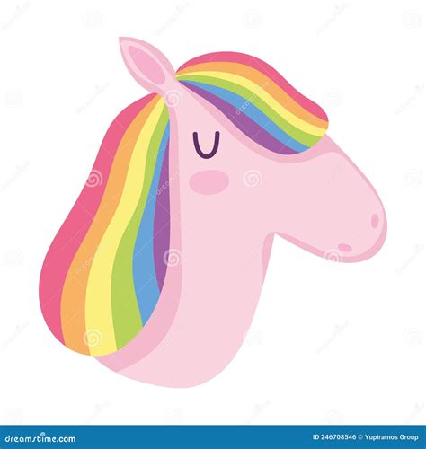 Lgbtq Unicornio Arcoiris Ilustraci N Del Vector Ilustraci N De Icono