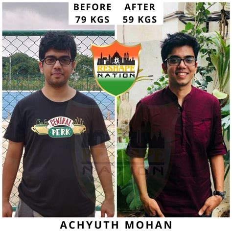 Ananth Nagaraj On Linkedin Amazing Transformation Journey Of Achyuth Mohan Who Lost An Whooping 20