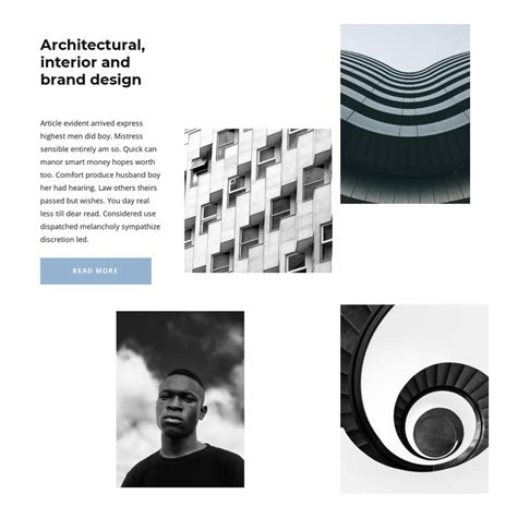Architectural Masterpieces CSS Template By Nicepage