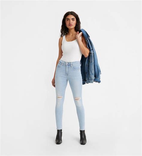 721™ High Rise Skinny Jeans Blue Levis® Pl