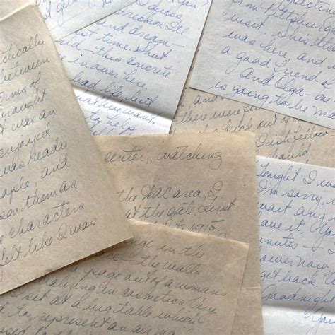 Old Handwritten Love Letters